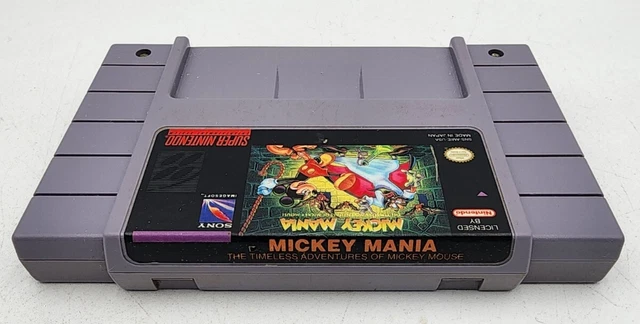 MICKEY MANIA: THE Timeless Adventures of Mickey Mouse SNES testé ...