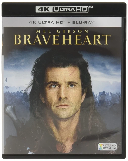 BRAVEHEART 4K ULTRA-HD (4K UHD Blu-ray) Sophie Marceau Mel Gibson (US ...