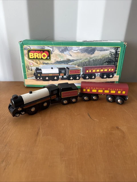 BRIO TRAINS OF the World Canadian Pacific Royal Hudson 33431 Boxed ...
