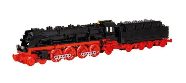 BLUEBRIXX SPECIAL 101035: Dampflokomotive mit Tender BR 08, Noppenstein ...