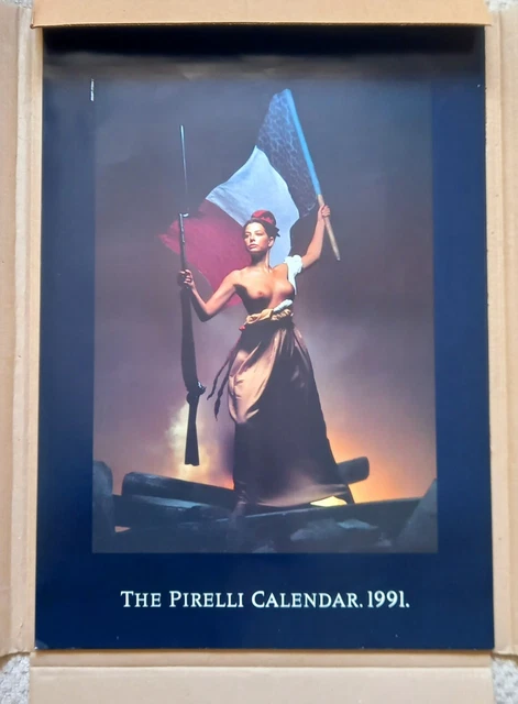 VINTAGE ORIGINAL PIRELLI Tyres Classic Calendar Cal 1991 Automobilia ...