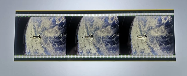 IMAX 70MM FILM Cell Strip Frames Cinema NASA Discovery Space Shuttle ...