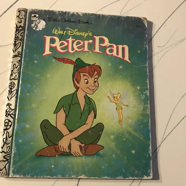 VTG LITTLE GOLDEN Book WALT DISNEY'S PETER PAN Storybook £5.00 ...