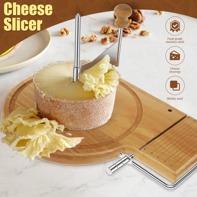 CHEESE SLICER MULTIFUNCTIONAL Cheese Cutter with Clear Precise Scale ...