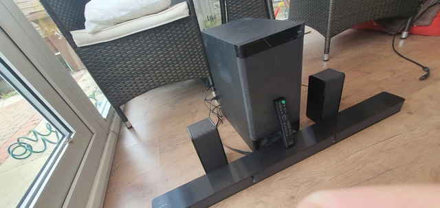 SONY HT-RT3 HOME Surround Soundbar with L&R Rear Surrounds and Sub £57. ...