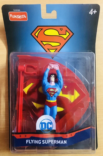 FUNSKOOL - FLYING Superman Flyer Action Figure Collectible Toy Age 4 ...
