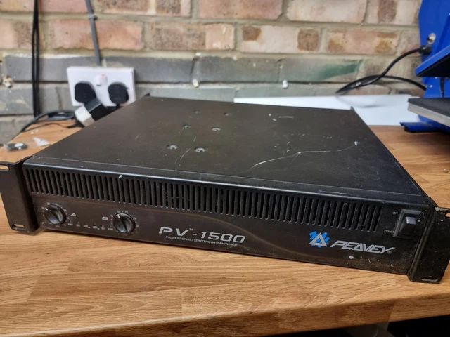 PEAVEY PV 1500 power Amplifier £100.00 - PicClick UK