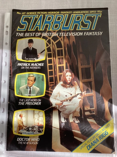 STARBURST MAGAZINE #67 March 1984 The Avengers/The Prisoner/Doctor Who ...