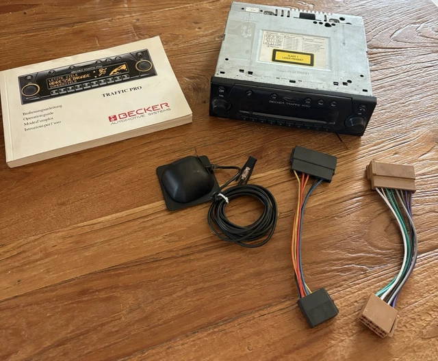 ORIGINAL BECKER TRAFFIC Pro High Speed Autoradio CD player car radio ...