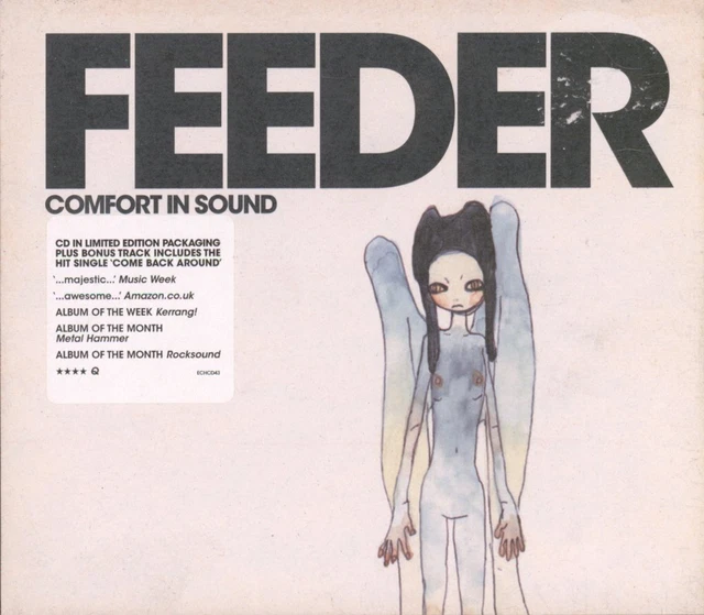 FEEDER COMFORT IN SOUND CD 12 track with card info stickered outer ...
