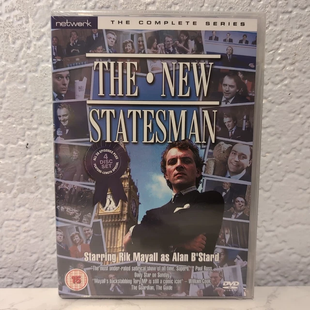 THE NEW STATESMAN Complete Series DVD Box Set UK 1-4 Rik Mayall - New ...