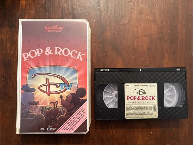 WALT DISNEY STUDIOS Home Video DTV - Pop & Rock VHS 1984 Clamshell ...