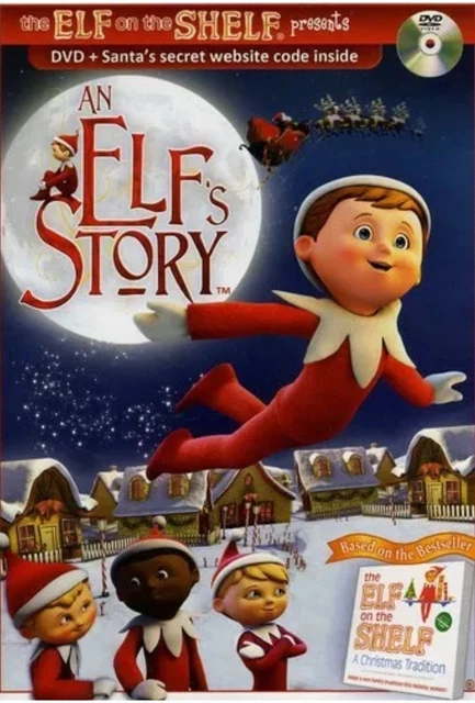 THE ELF ON THE SHELF - An Elf's Story DVD (Disc Only) Christmas Very ...