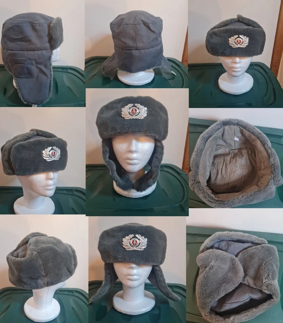 NVA WINTERMÜTZE &BÄFO& DDR Gr. 58 DDR Pelzmütze , originale Lagerware EUR 19,74 - PicClick DE