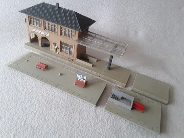 FALLER NR. 115, Neukirch, Bahnsteig, Auhagen, Brawa, Noch, Kibri ...