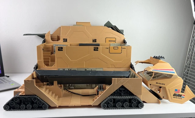 GI JOE MOBILE Command Center 1987 HASBRO Incomplete SOLD AS IS ARAH ...