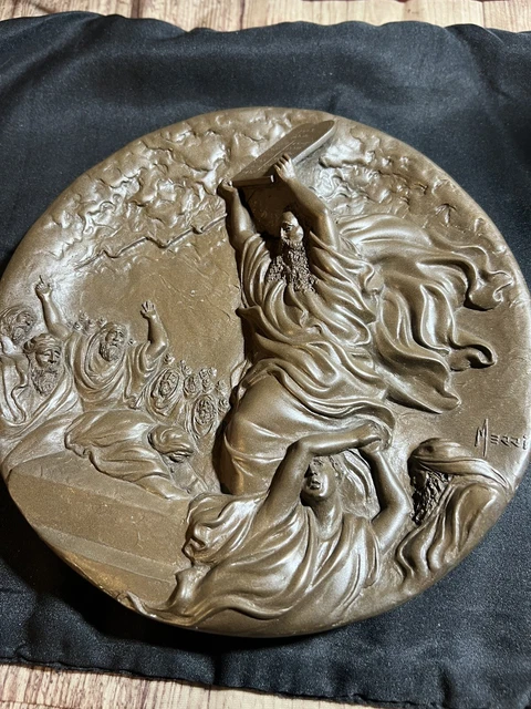 &MOSES AND THE Ten Commandments" Merri Roderick Rhodes Studio Christian ...