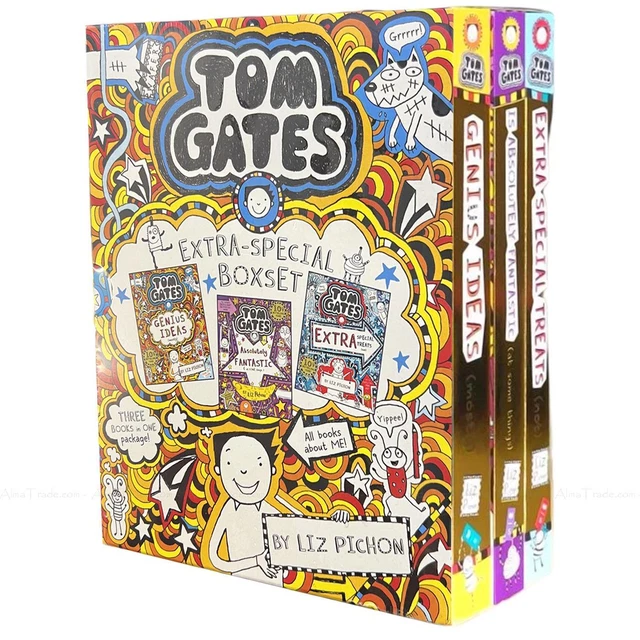 TOM GATES EXTRA-SPECIAL Boxset Stories Genius Ideas Extra 3 Books ...