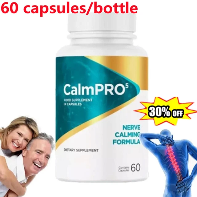 CALMPRO5 - CALMPRO5 Nerve Capsules 60 Capsules--2025UK- £6.11 - PicClick UK