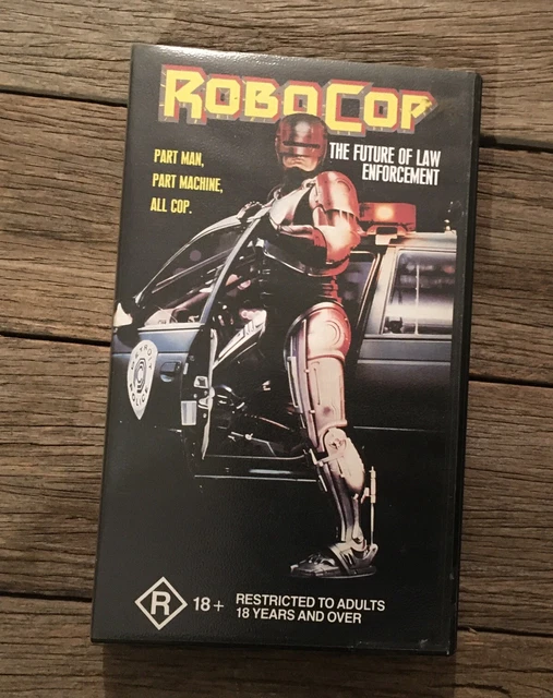 ROBOCOP VHS VIDEO Tape R18+ CEL 1988 $20.00 - PicClick AU