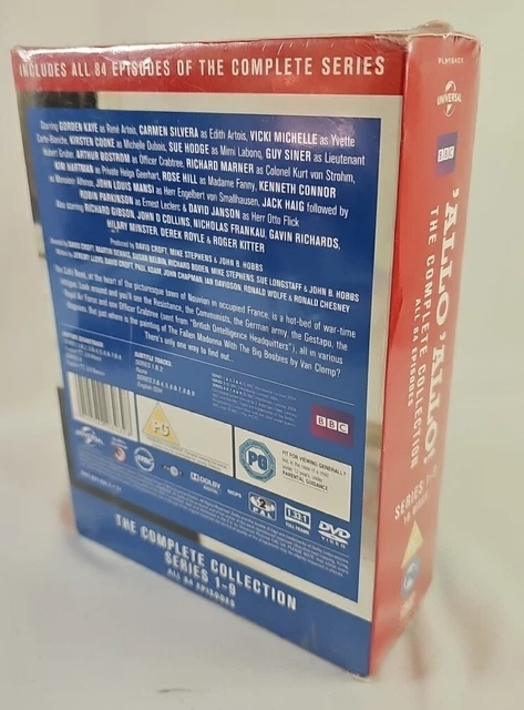 ALLO ALLO THE Complete Series 1-9 DVD Collection - All 84 Episodes - New EUR 28,23 - PicClick IT