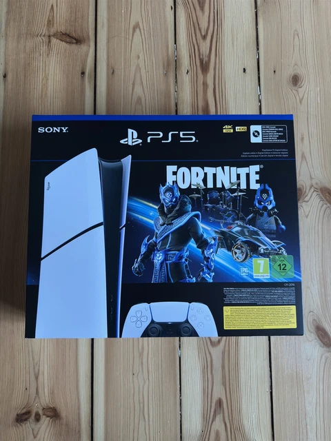 SONY PLAYSTATION 5 Slim PS5 Slim Digital Edition Fortnite Cobalt Star Bundle NEU EUR 369,99 ...