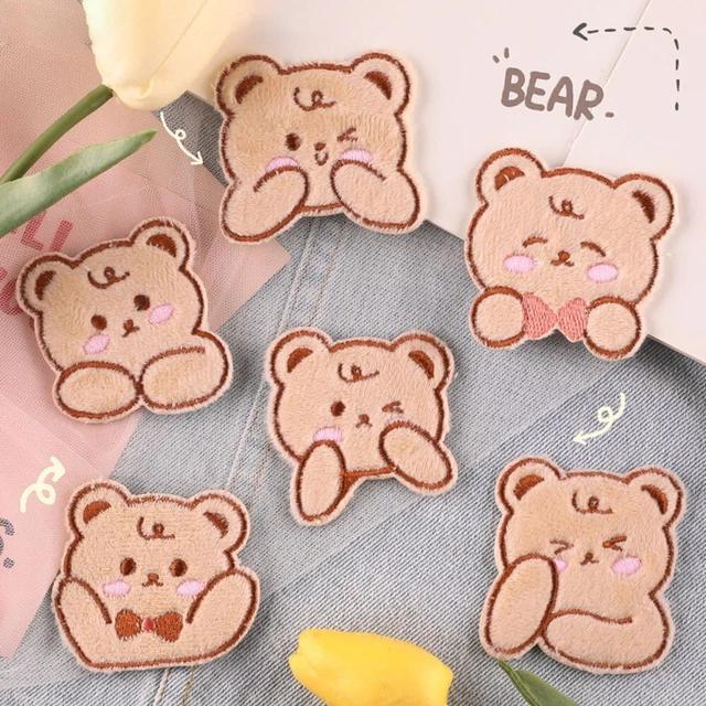 ENSEMBLE DE PATCHS ours de dessin anim brod parfait pour les projets de bric EUR 5,63 - PicClick FR
