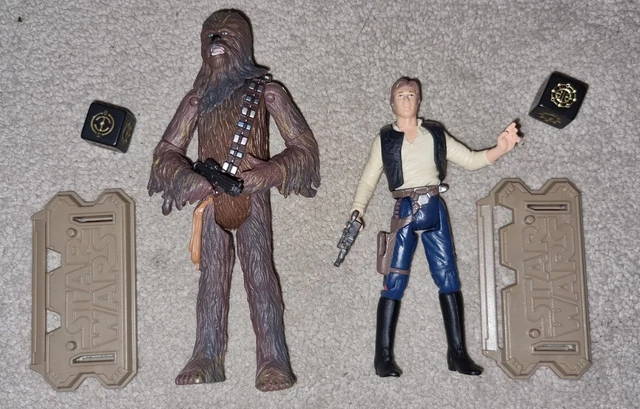 STAR WARS: REBEL Heroes Battle Pack - Han Solo & Chewbacca - Loose ...