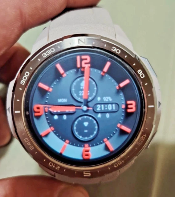 HONOR WATCH GS Pro Smartwatch 25 Day Battery Call 5ATM Marl White £80. ...
