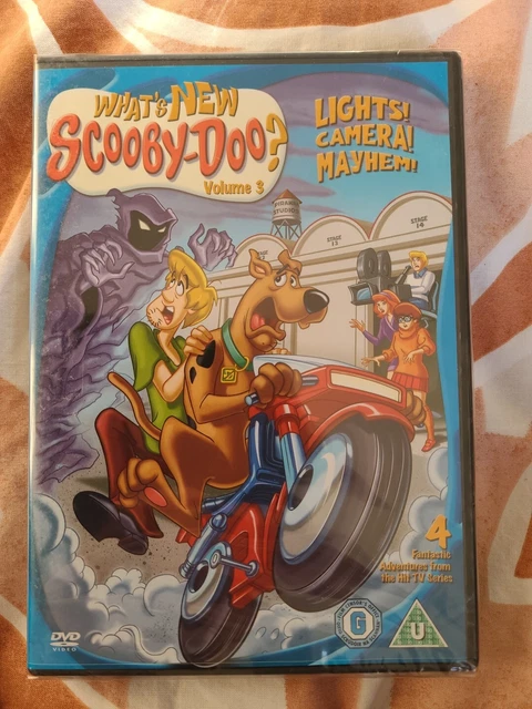 WHATS NEW SCOOBY Doo Volume 3 Lights Camera Mayhem Brand New Sealed Dvd ...