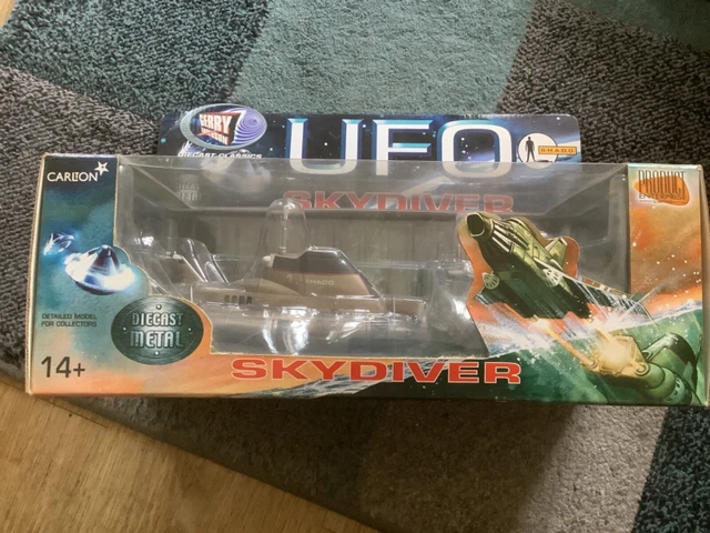 PRODUCT ENTERPRISE GERRY Andersons 'UFO' Skydiver - Die Cast Metal ...