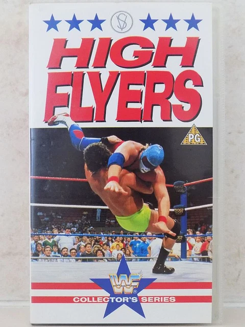 WWF HIGH FLYERS Wrestling Vhs Pal Video Tape Wwe Wcw Silver Vision £7. ...