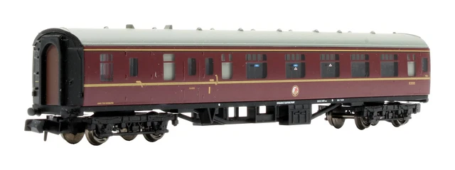 GRAHAM FARISH 'N Gauge' 374-187D Br Maroon Mk1 Bsk Brake Second ...