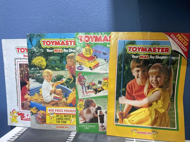 CHRISTMAS SUMMER CATALOGUE TOYMASTER 1991 - 1996 Original Genuine Booklet x 4 £44.99 - PicClick UK