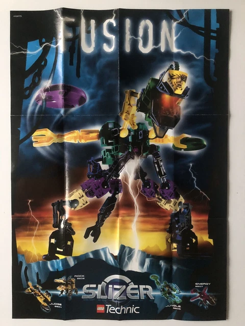 LEGO TECHNIC SLIZER Poster/ Prospekt FUSION EUR 1,40 - PicClick DE