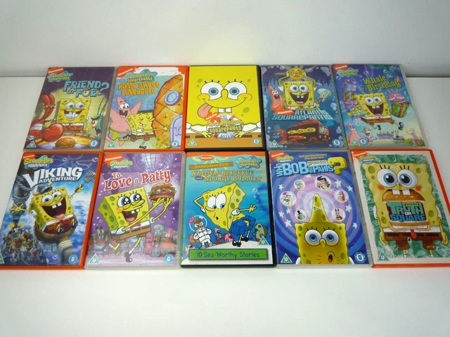 NICKELODEON SPONGEBOB SQUAREPANTS Dvd Spongebob Goes Prehistoric $6.65 ...
