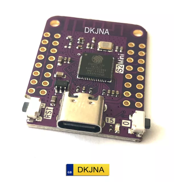 ESP32 S2 MINI V1.0.0 LOLIN WIFI IOT Wemos ESP32-S2FN4R2 ESP32-S2 4 Mo ... ESP32 S2 MINI V1.0.0 LOLIN WIFI IOT Wemos ESP32-S2FN4R2 ESP32-S2 4 Mo ...