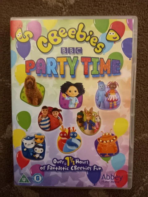 CBEEBIES PARTY TIME Dvd Twirlywoos / Waffle Wonder Dog / Topsy And Tim ...