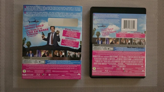 THE NAKED GUN 4k Ultra HD w/slipcover 2025 Liam Neeson Pamela Anderson ...