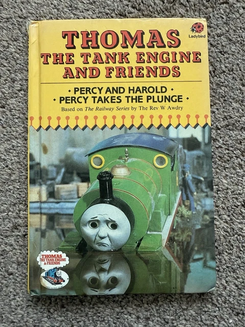1ST EDITION THOMAS Tank Engine Friends Percy Harold Takes Plunge ...