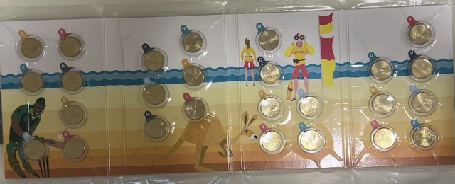 2019 THE GREAT Aussie Coin Hunt 1 Full Set Of 26 $1 Coins Folder And ...