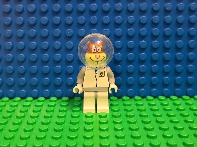 LEGO SANDY CHEEKS Minifigure 3816 Spongebob Squarepants bob031 CMF Lot ...