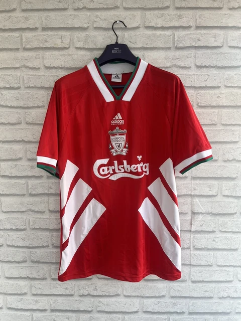 LIVERPOOL FC 1993/1994 Mens Home Football Shirt Kit Size Large Soccer ...