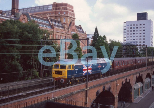 35MM RAILWAY SLIDE of Class 47 47580 @ Manchester - Copyright to Buyer ...