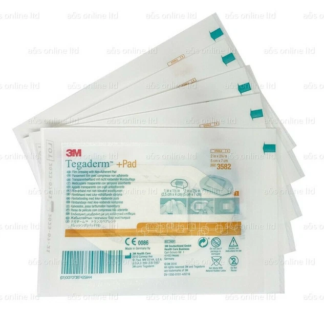3M TEGADERM + Pad Film Medical Skin Tattoo Healing - Waterproof Island ...