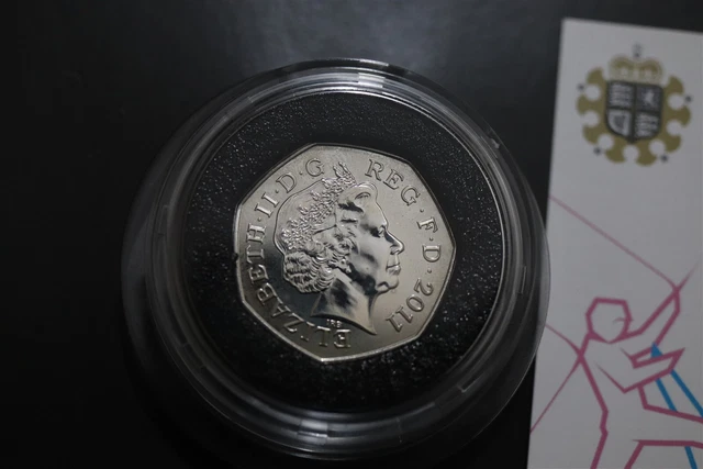 🧭 🇬🇧 UK Gb 2011 Royal Mint Silver Olympics Folder 50P Taekwondo B78 #449 $34.57 - PicClick CA