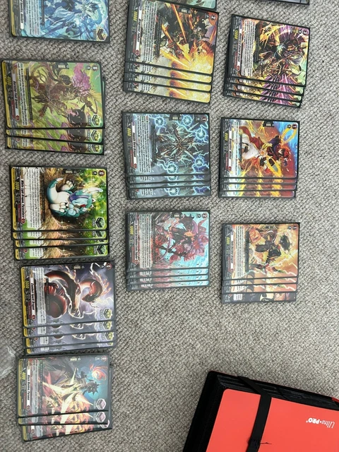 CARDFIGHT VANGUARD VARGA Dragres Dragon Empire Deck Complete DZBT01 ...