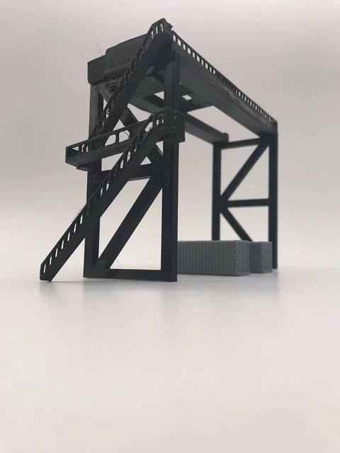 RAILWAY LAYOUT N Scale Gantry Crane, Shipping Container Crane ...
