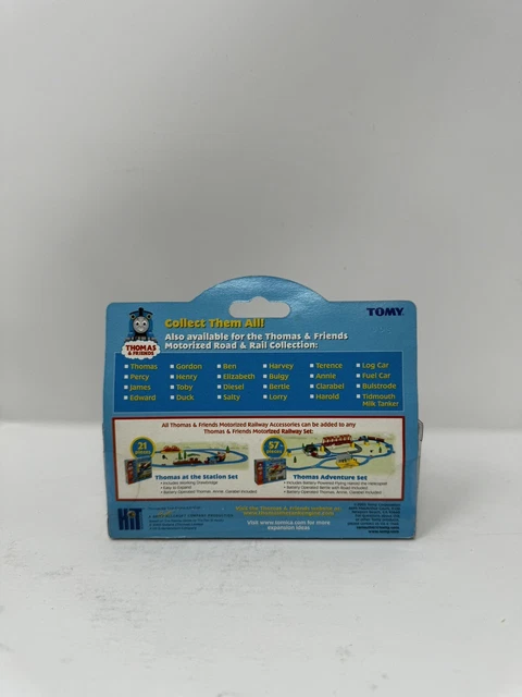 TRACKMASTER MOTORIZED ROAD & Rail System Thomas & Friends “Thomas” 2003 ...