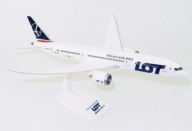 LOT - POLISH Airlines Scale 1-200 model Boeing B787-900 SP-LSA Flugzeug ...